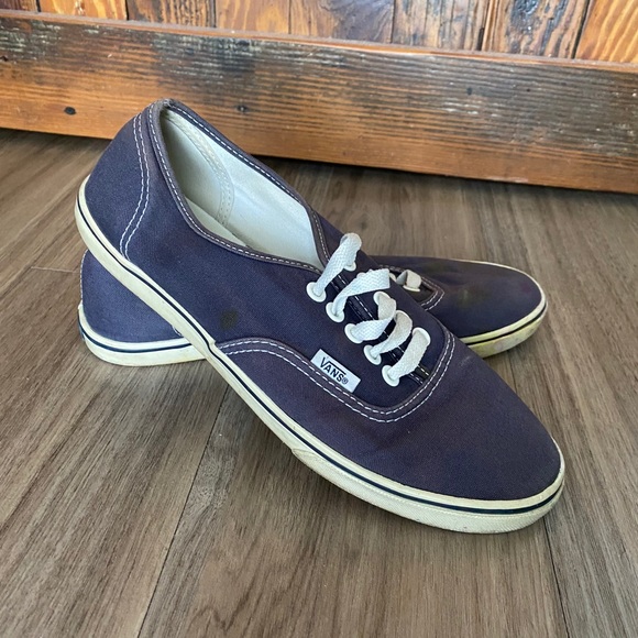 Vans | Shoes | Vans Navy Blue Lo Pros | Poshmark